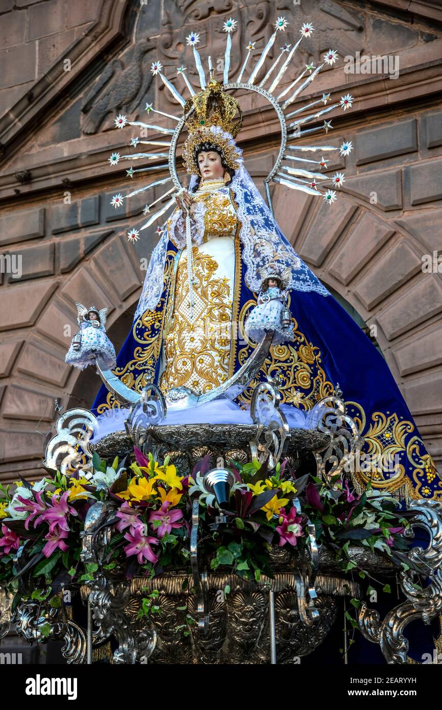 Inmaculada Concepcion (Immaculate Conception) Float, Corpus Christi ...