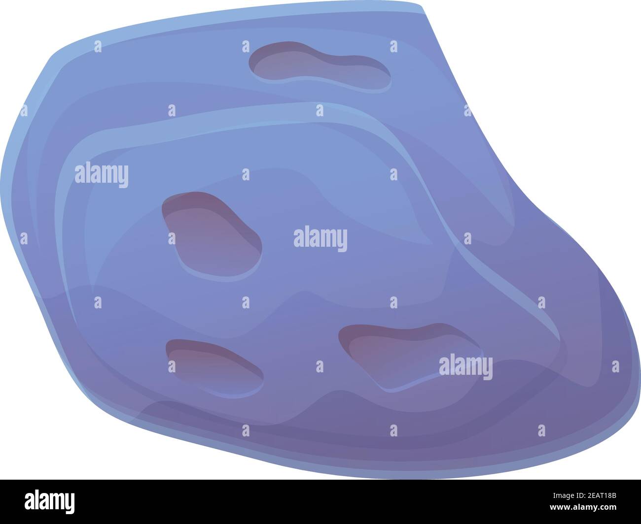 Asteroid alien icon. Cartoon of asteroid alien vector icon for web ...