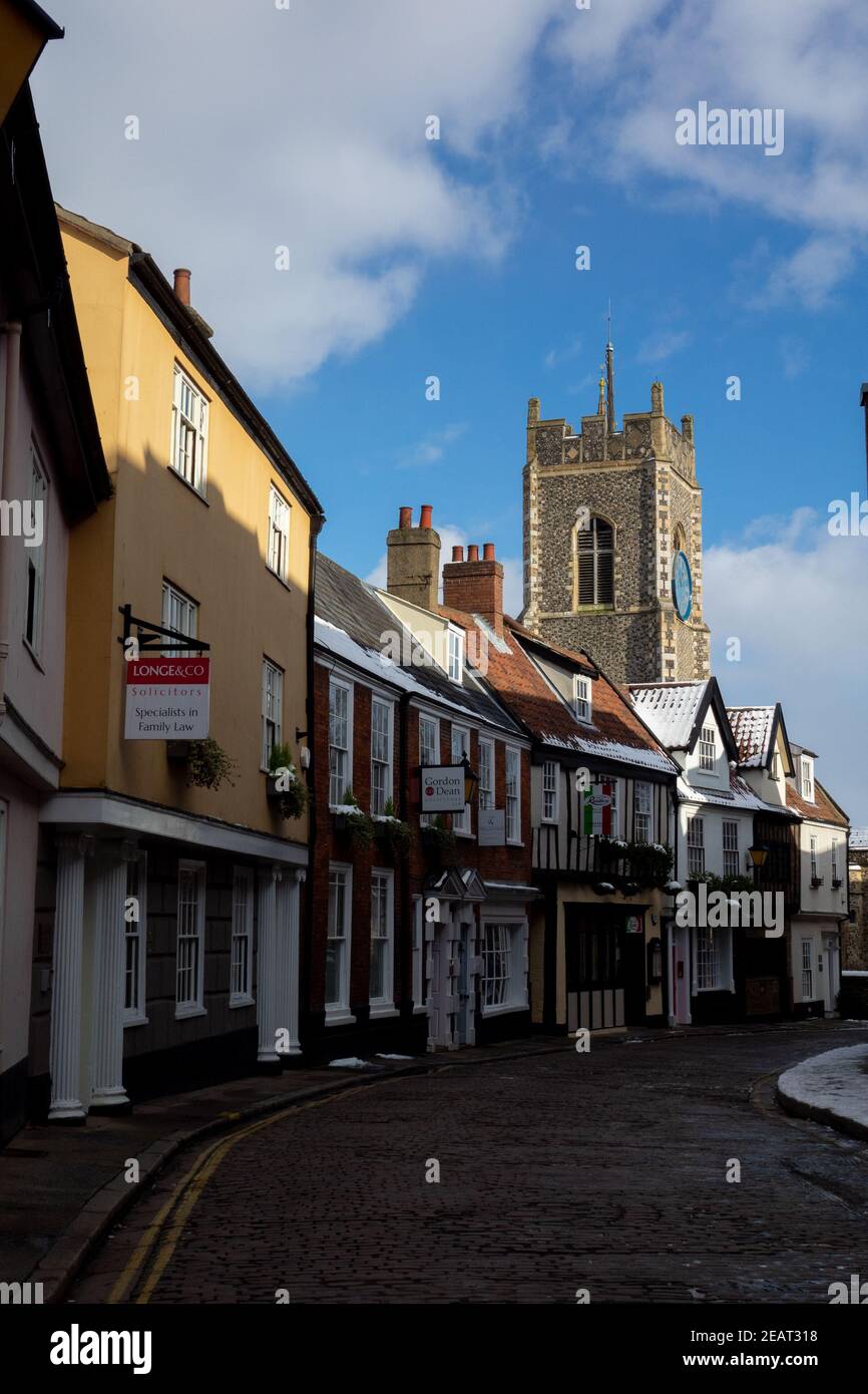 Princes Street, Old Norwich Stock Photo - Alamy