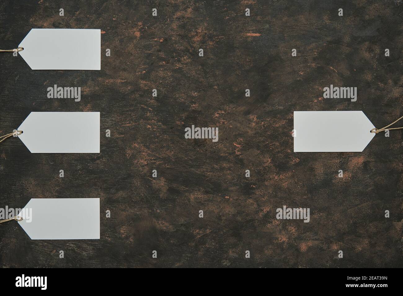 some labels for put in the price Stock Photo - Alamy