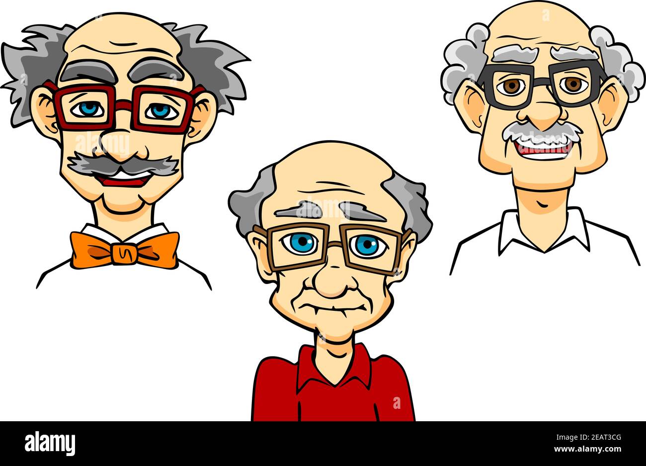 Balding vector vectors Stock Vector Images - Alamy