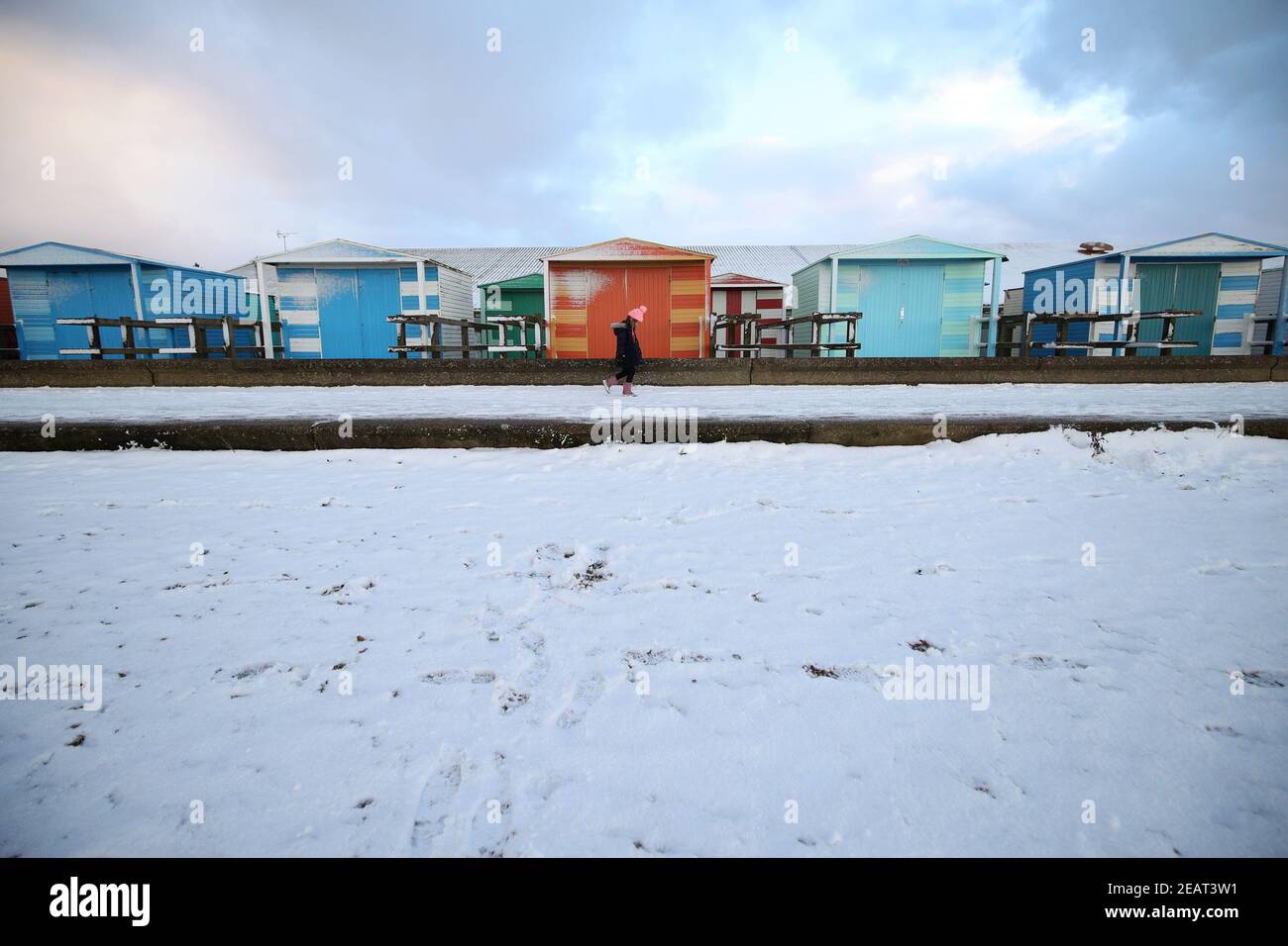 Whitstable kent snow hi-res stock photography and images - Alamy