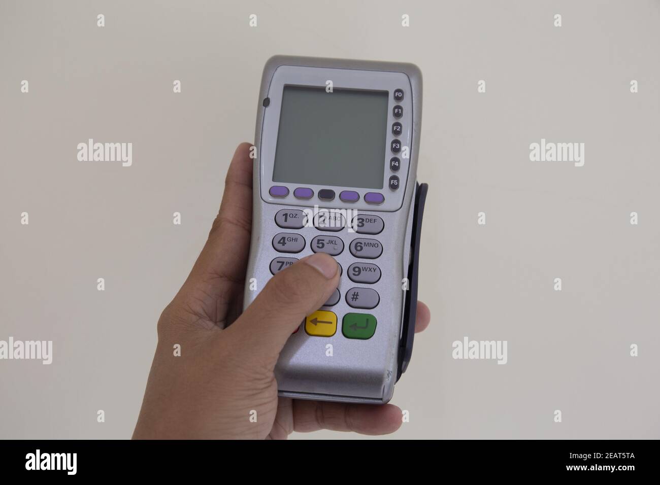 Atm keypad pos terminal credit card hi-res stock photography and images ...