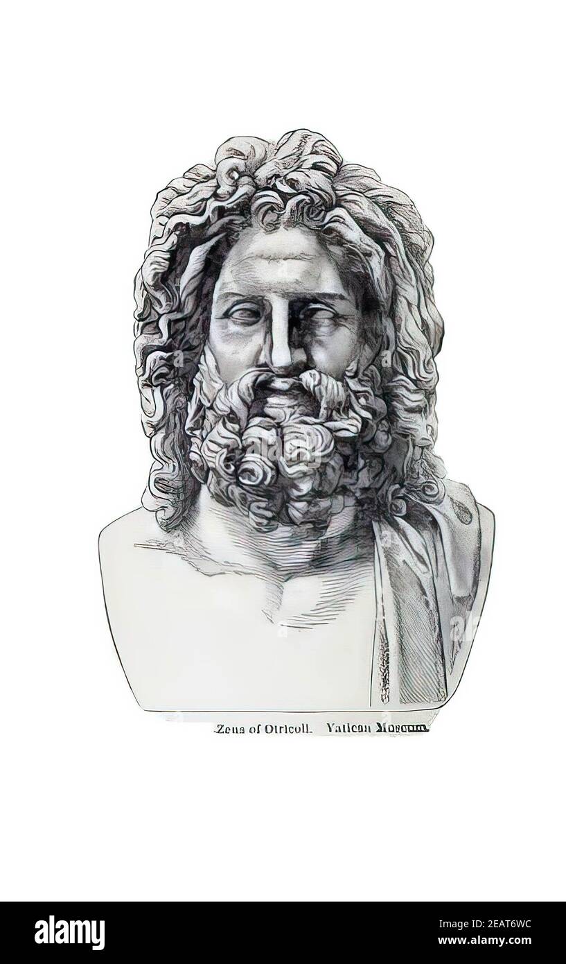 Bust of zeus hi-res stock photography and images - Alamy