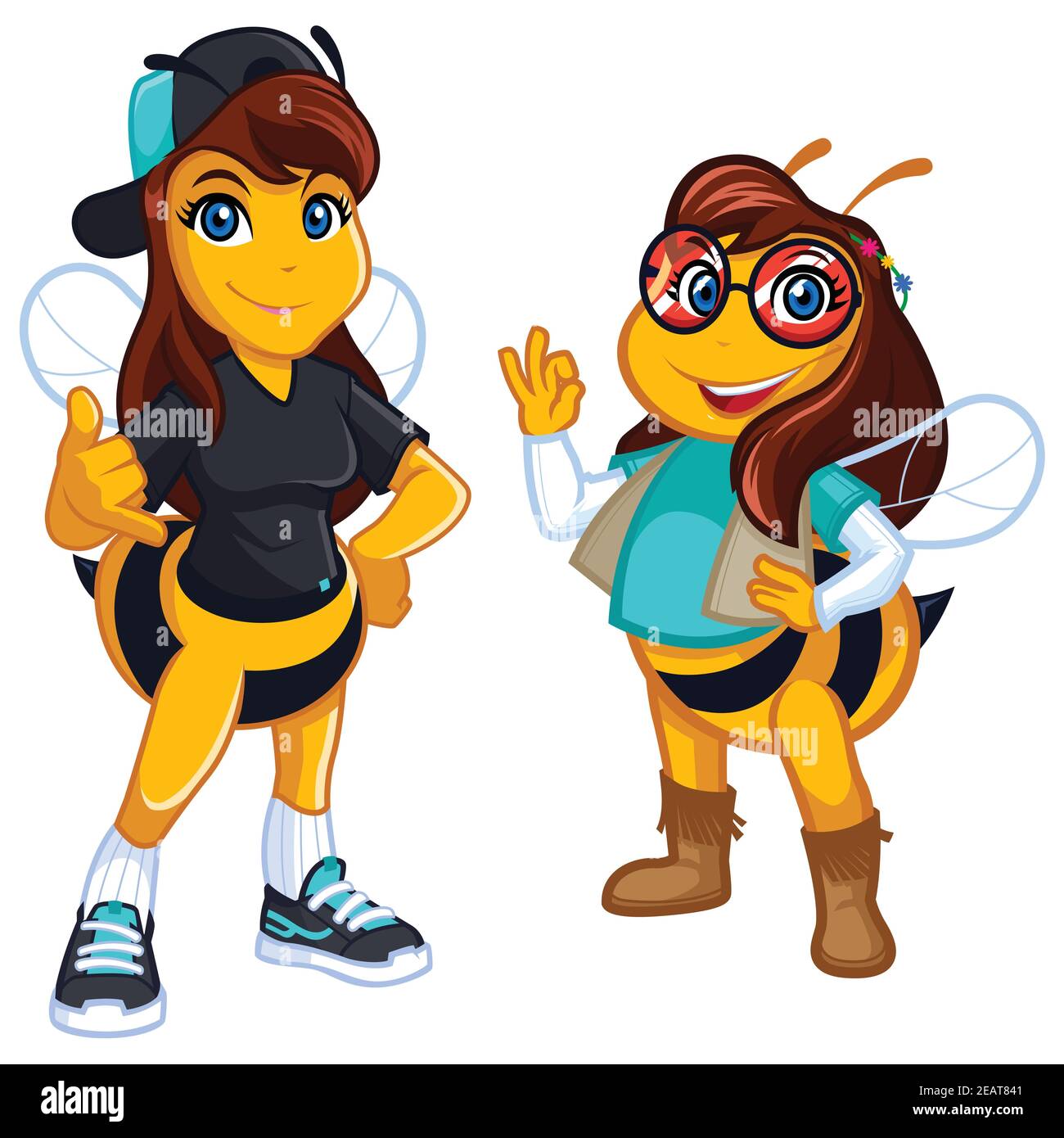 Cool yellow Stock Vector Images - Alamy