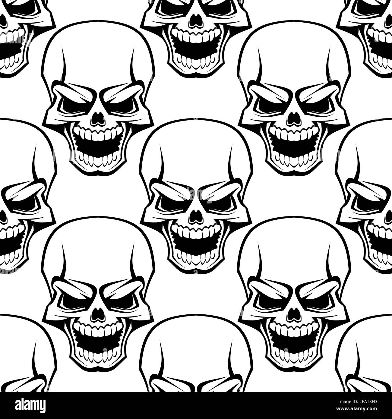 Patterns To Draw Skull