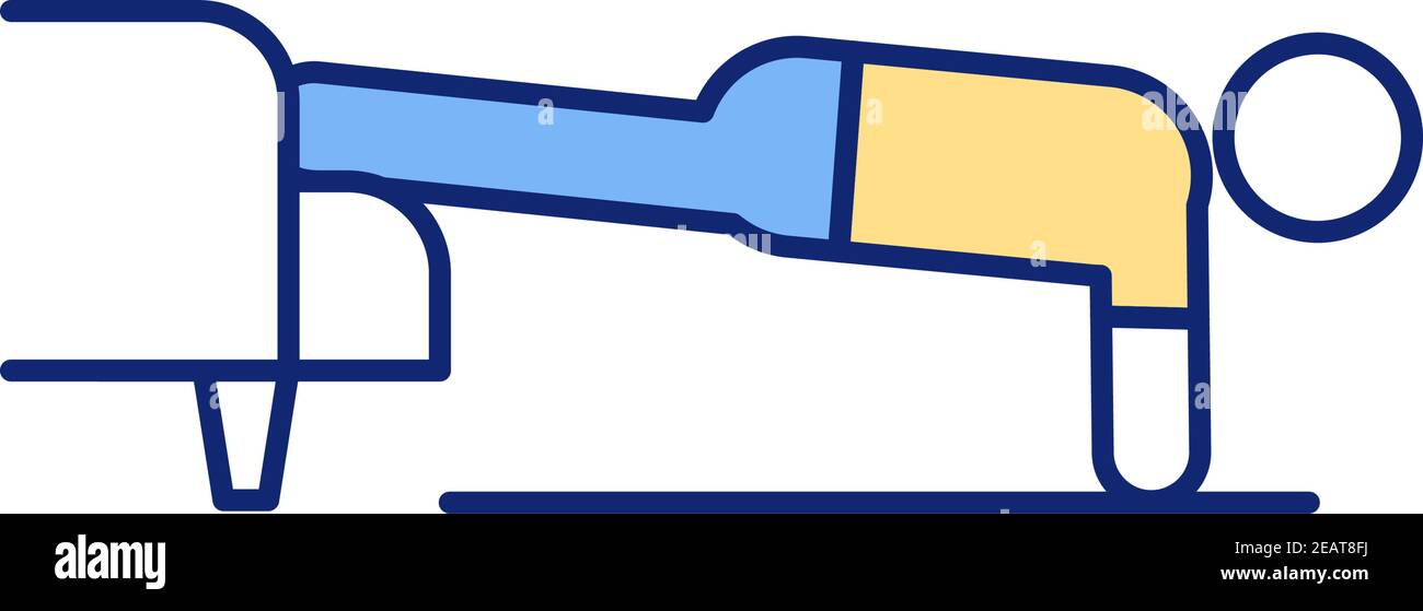 Sofa workout Stock Vector Images - Alamy