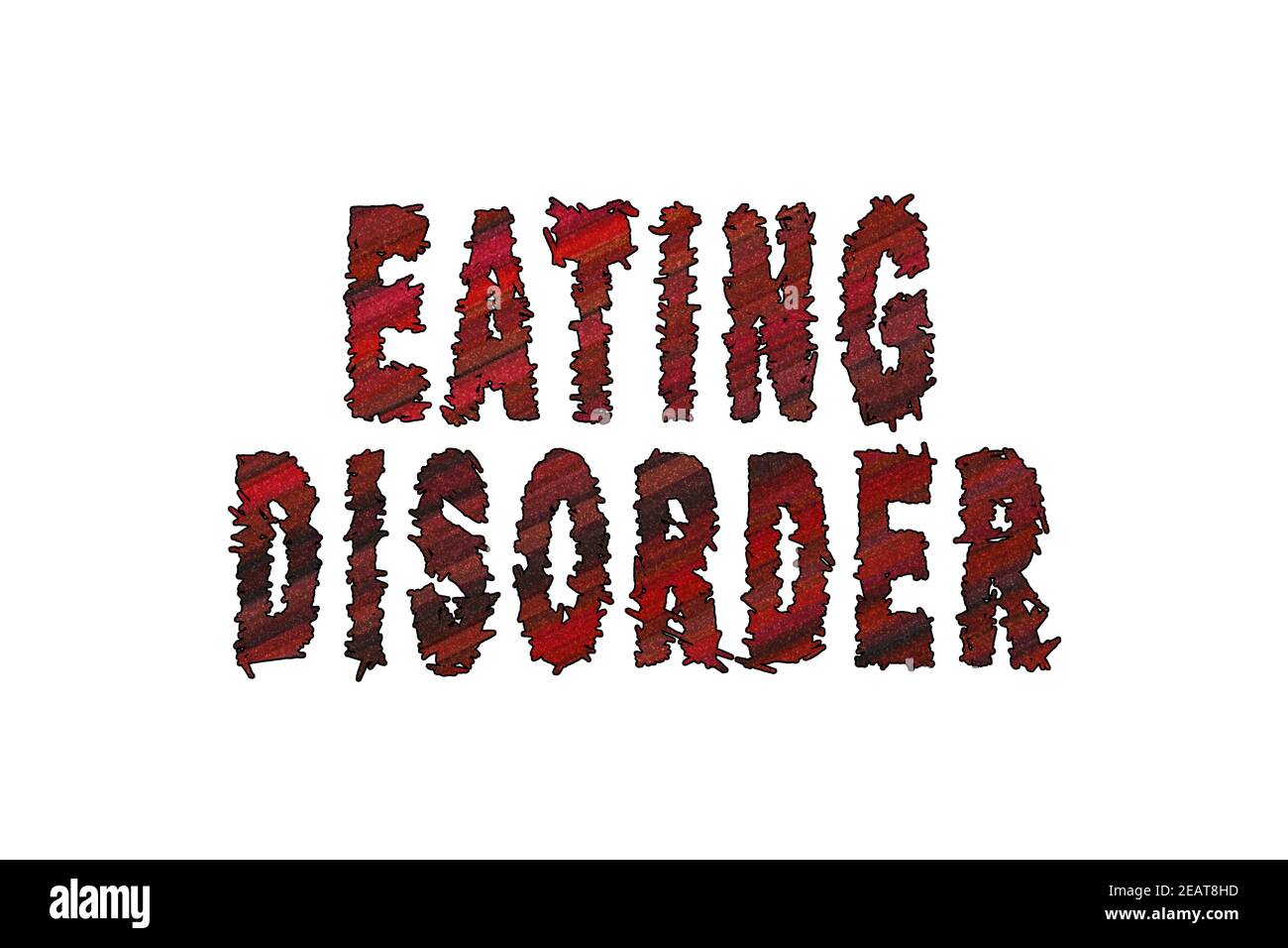 Eating disorder help Cut Out Stock Images & Pictures - Alamy