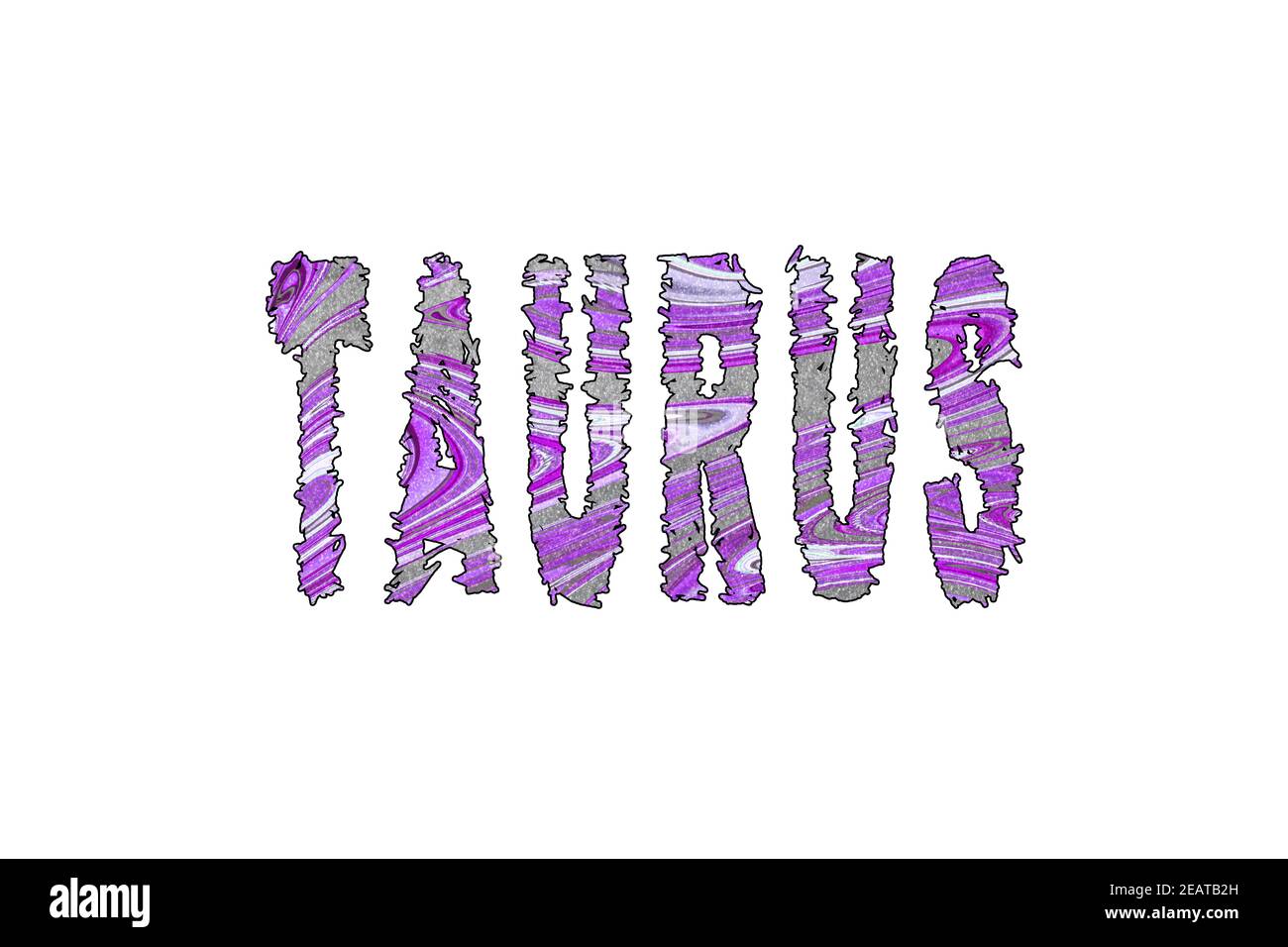 Taurus zodiac, Bull horoscope, Banner, Poster and Sticker, with ...