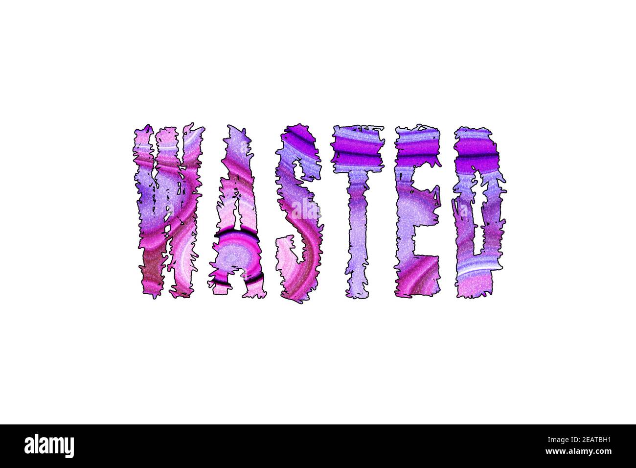 Wasted, drunk, alcohol addiction, drinking abuse, alcoholism, Banner ...