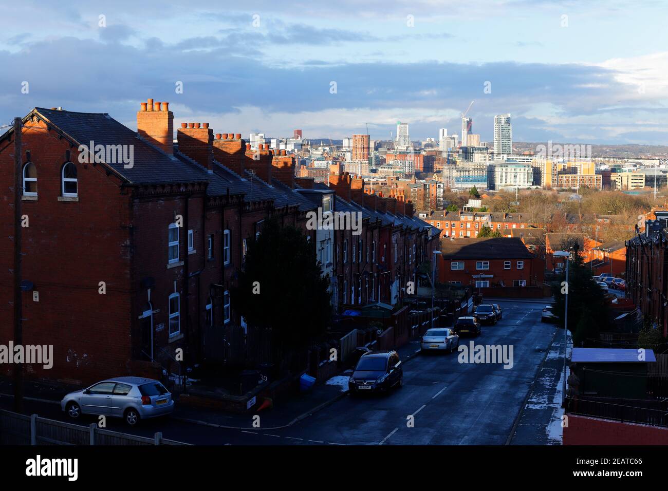Leeds back back houses view hi-res stock photography and images - Alamy