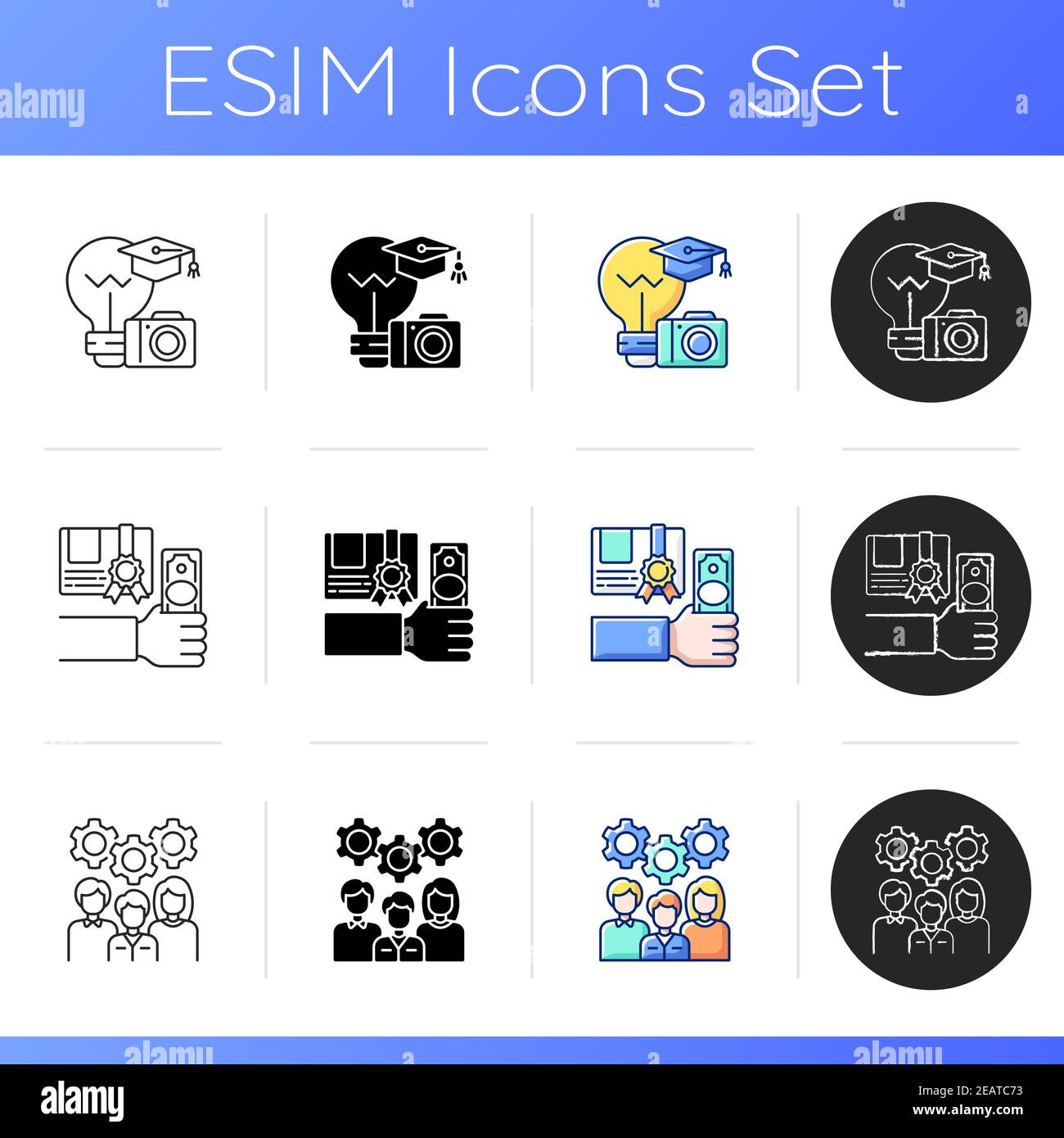 Workshop icons set Stock Vector Image & Art - Alamy