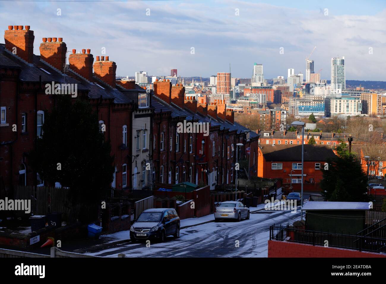 Leeds back back houses view hi-res stock photography and images - Alamy