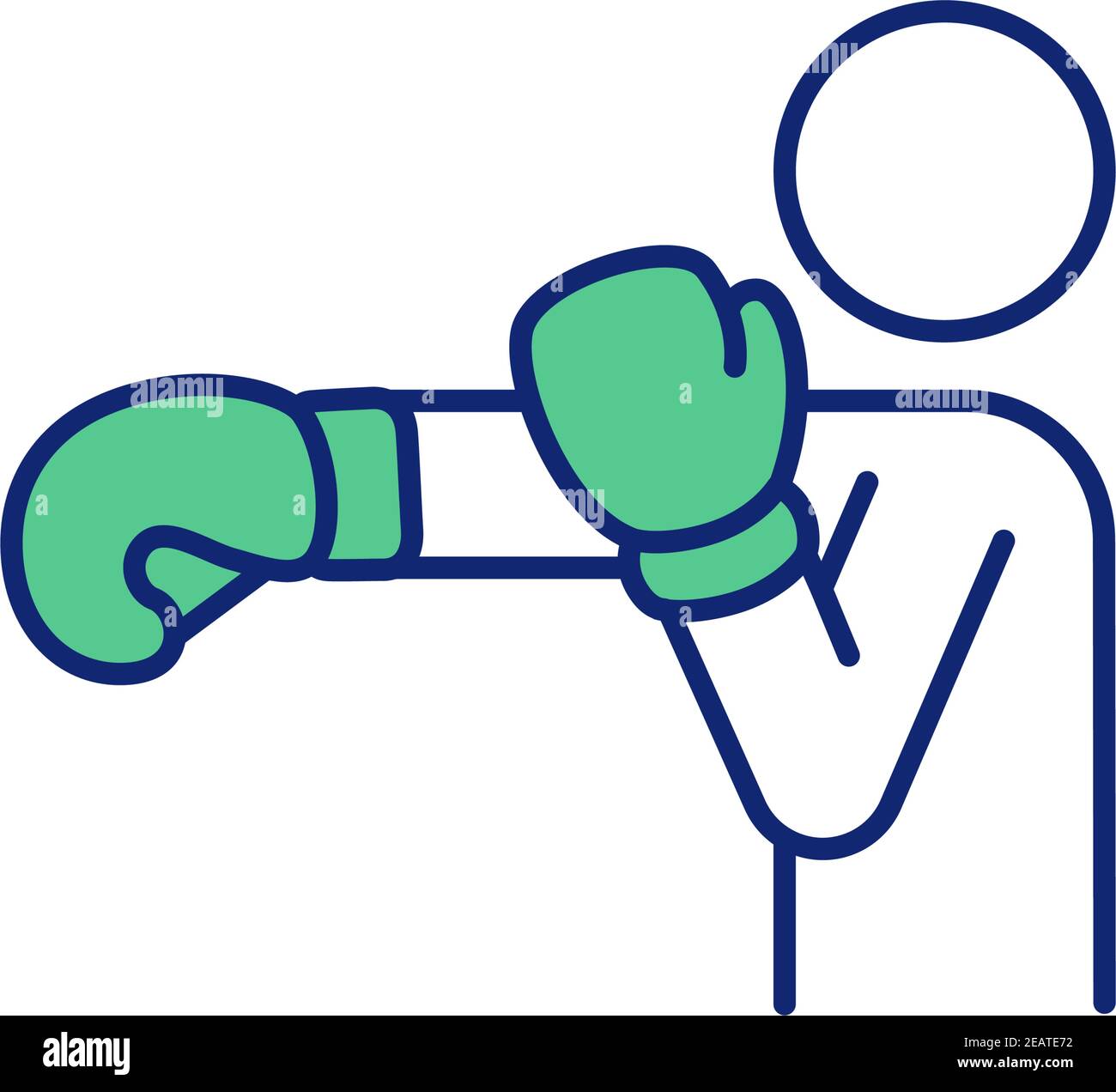 Boxing pictogram hi-res stock photography and images - Alamy