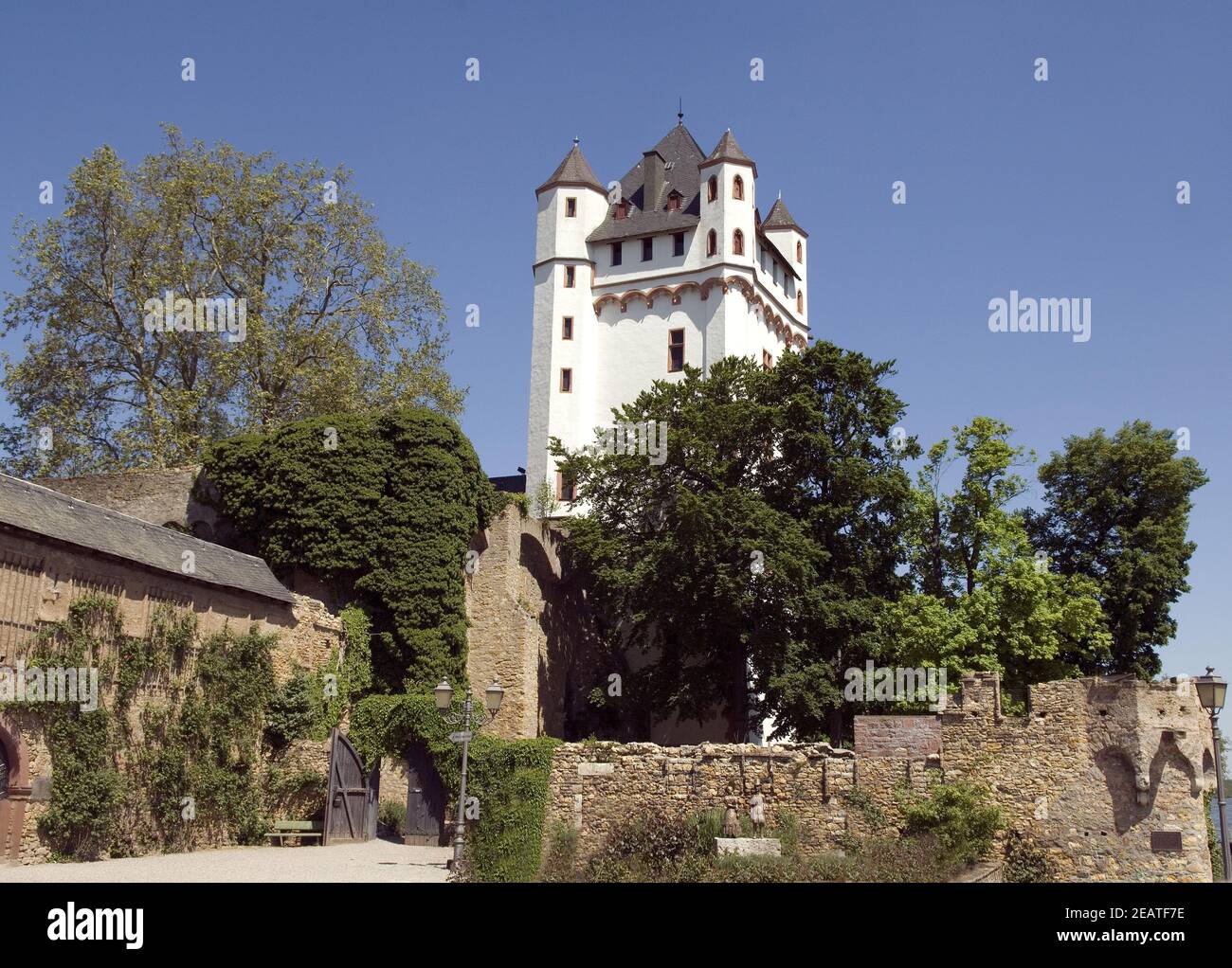 Kurfuerstliche Burg Eltville Stock Photo - Alamy