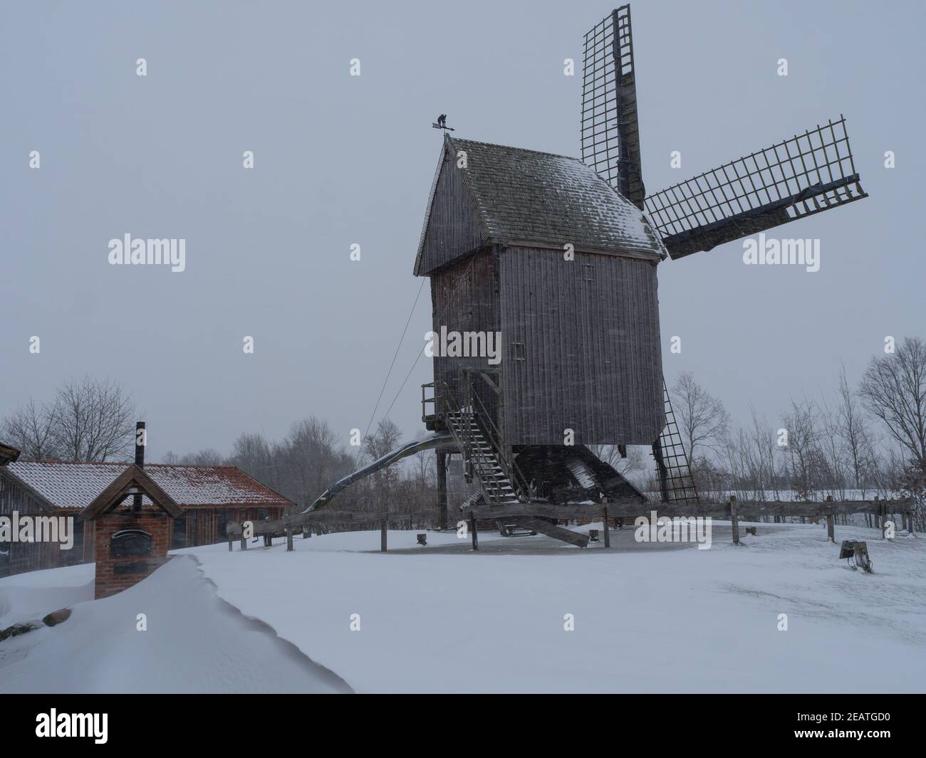 snow in germany Stock Photo - Alamy