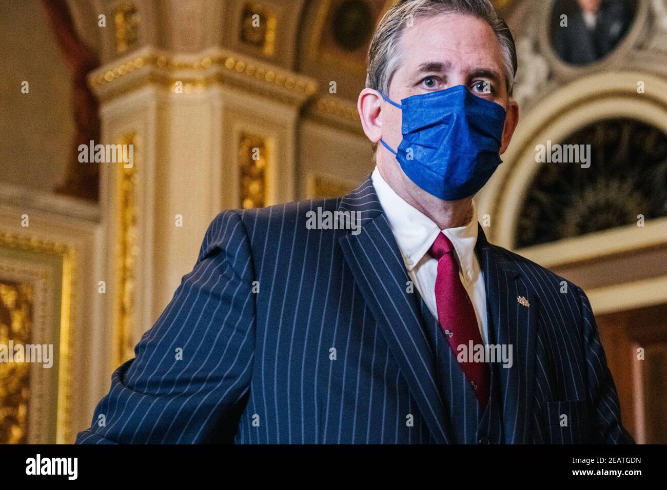 WASHINGTON, DC - FEBRUARY 10: U.S. Attorney Bruce Castor walks through ...