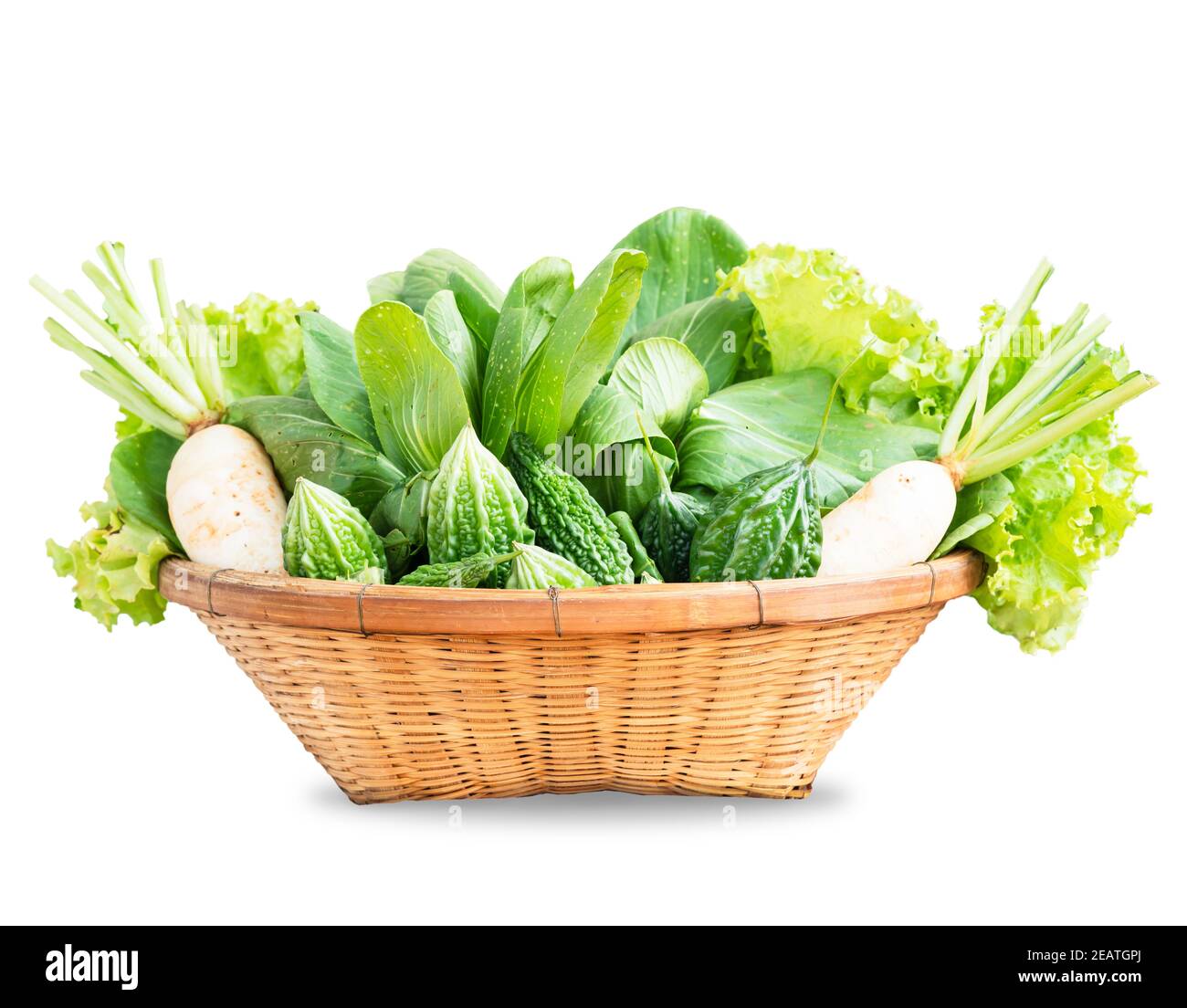 Organic farm radish in Cut Out Stock Images & Pictures - Alamy