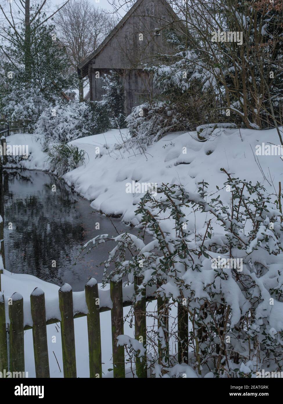 snow in germany Stock Photo - Alamy