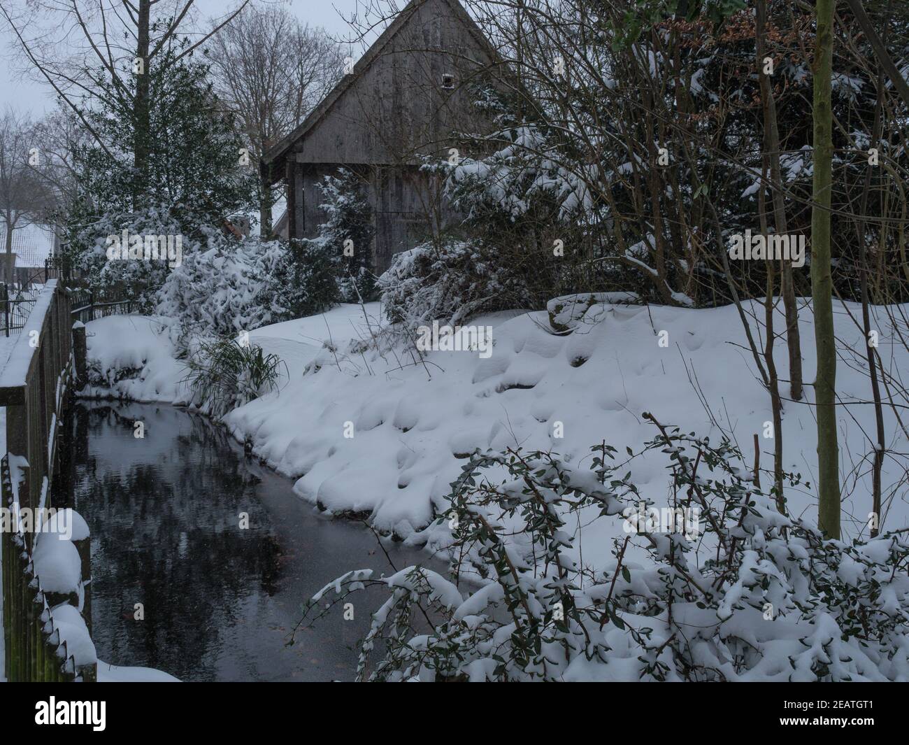 snow in germany Stock Photo - Alamy