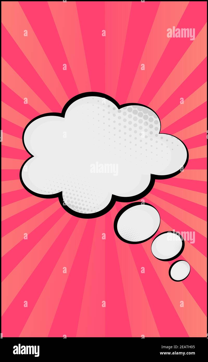 Exploding Rock Comic Book Style