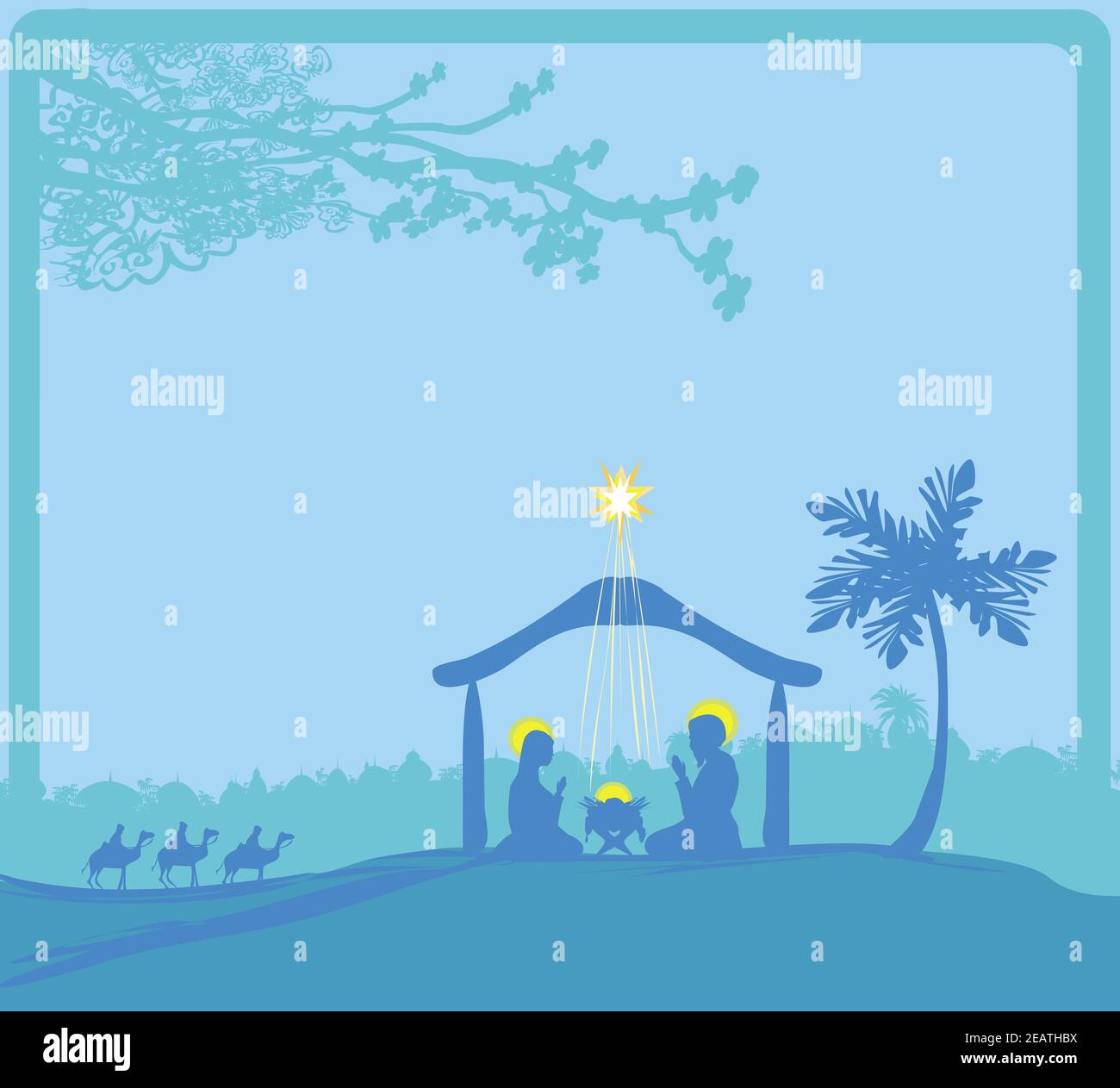 Birth jesus stable hi-res stock photography and images - Alamy