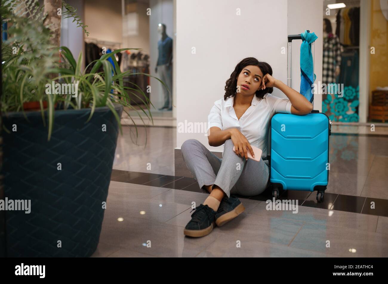 Girl sitting on gate hi-res stock photography and images - Alamy