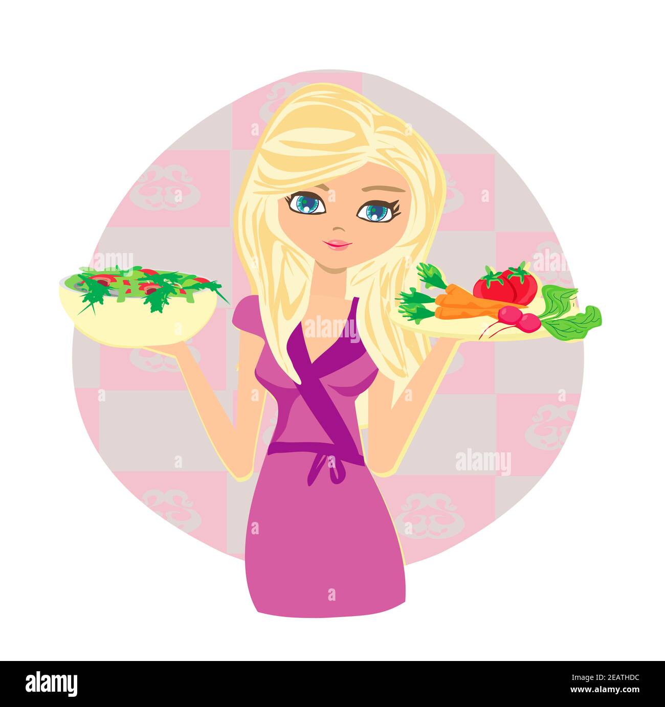 Women nutrition icon hi-res stock photography and images - Alamy