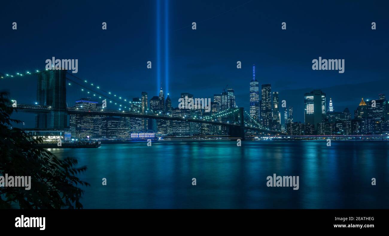 New York Blue Hour Stock Photo - Alamy