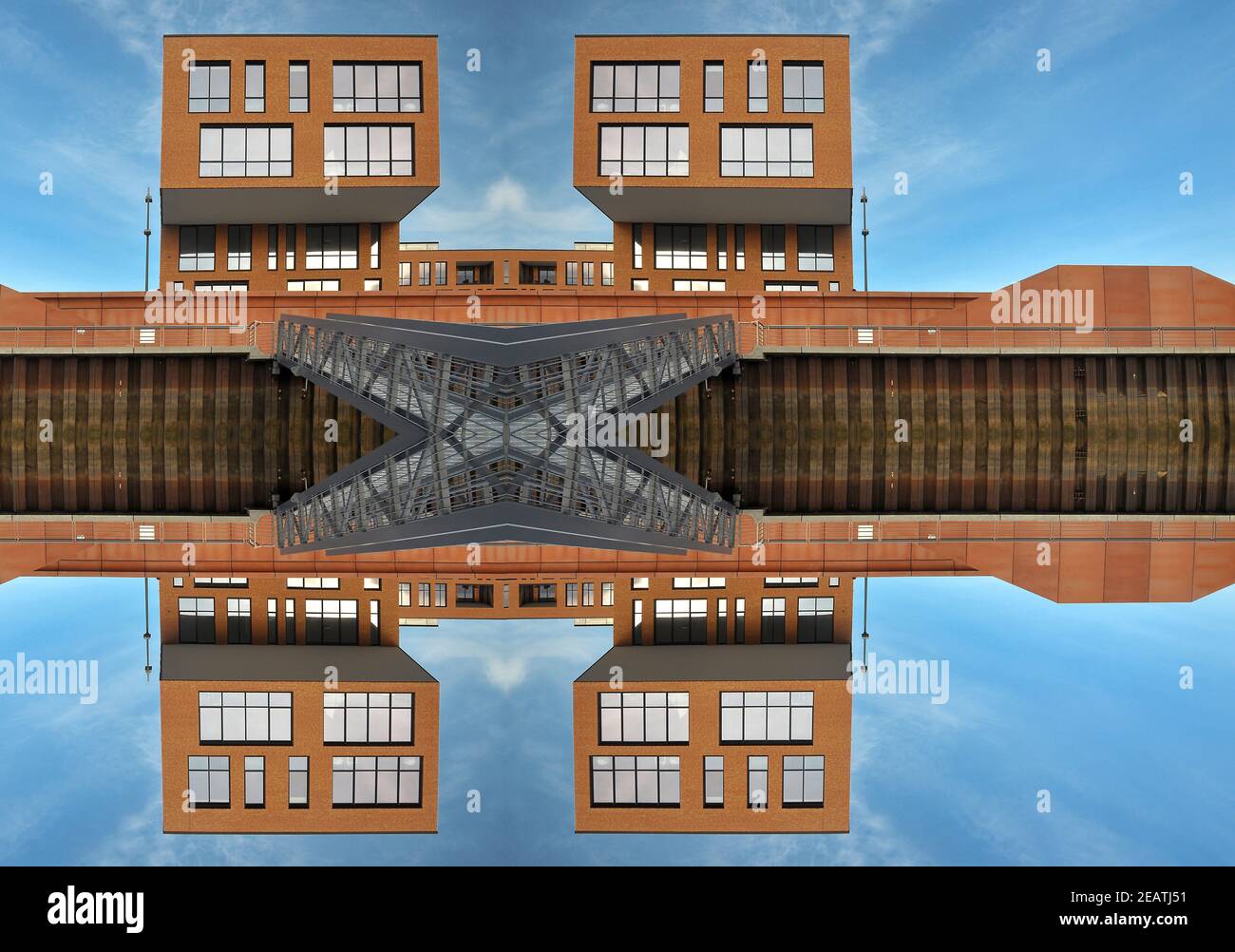 Architecture ,Modern ,Mirrored Stock Photo - Alamy