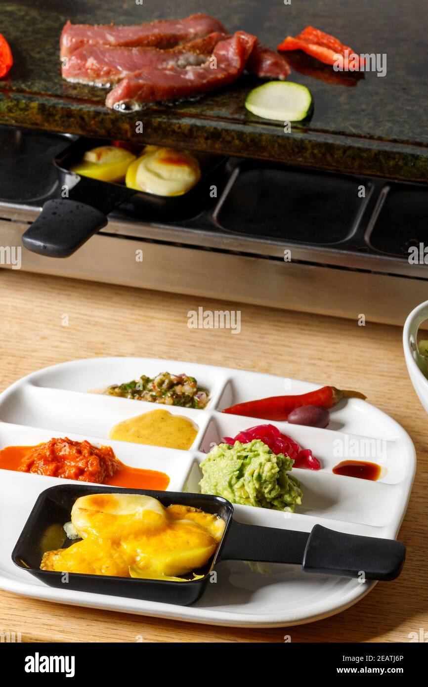 Raclette grill hi-res stock photography and images - Alamy