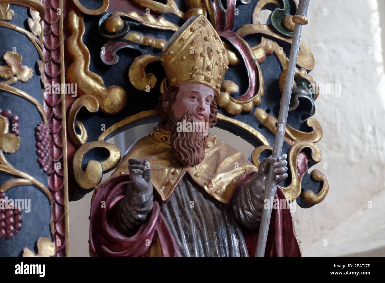 Statue of st augustine of hippo hi-res stock photography and images - Alamy