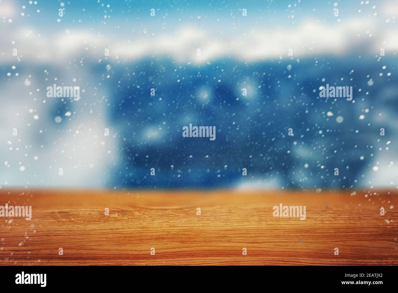 Winter table hi-res stock photography and images - Alamy