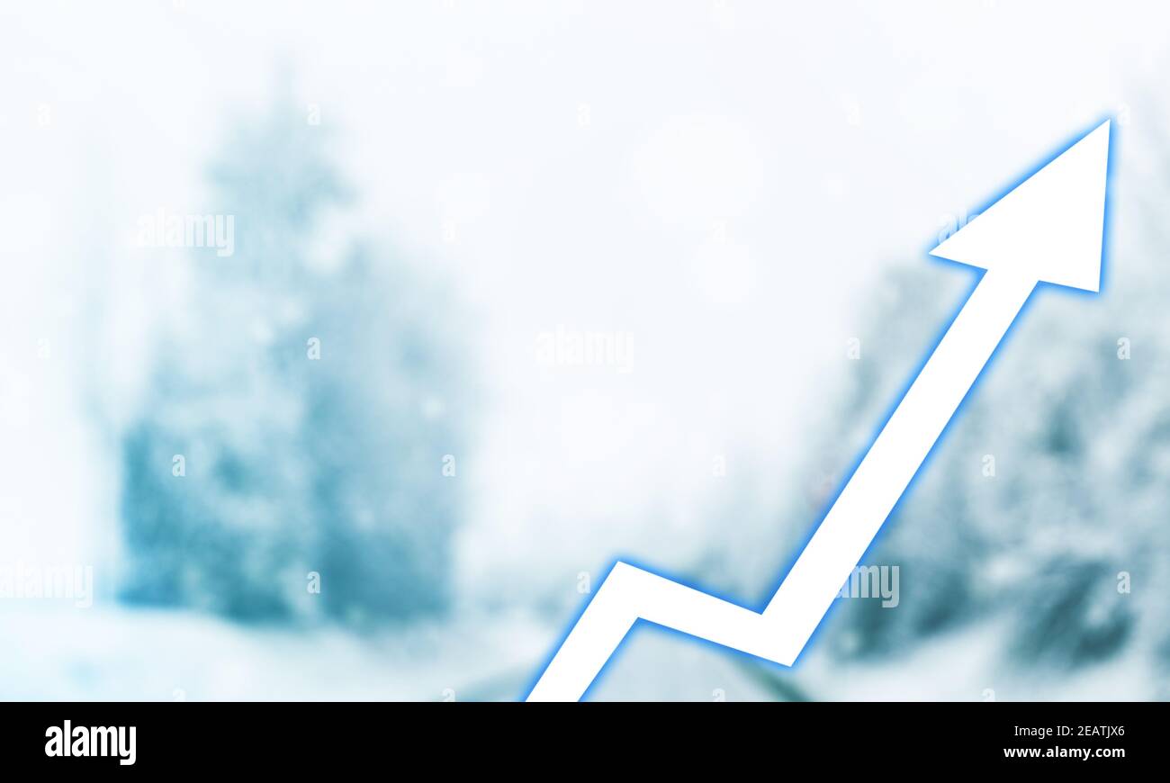 Cloudy blurred winter sky hi-res stock photography and images - Alamy