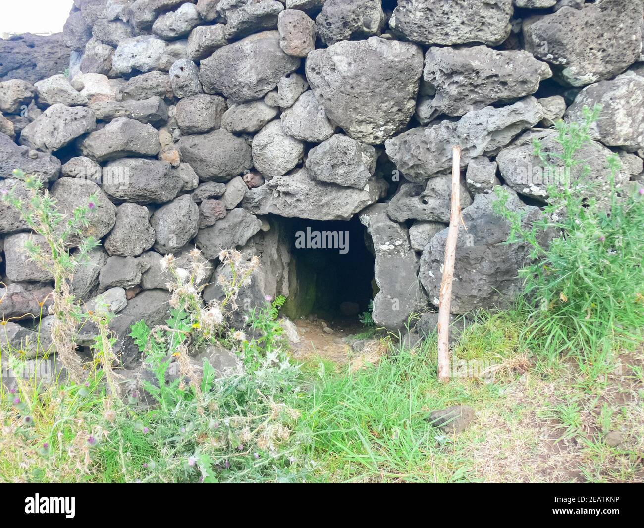 Orongo, the relevance of Easter Island Stock Photo - Alamy