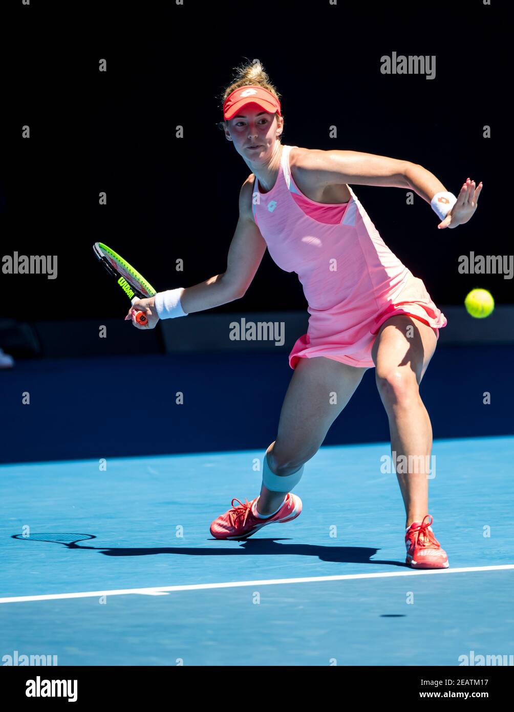 Melbourne, Victoria, Australia. 10th Feb, 2021. Nina Stojanovic of ...