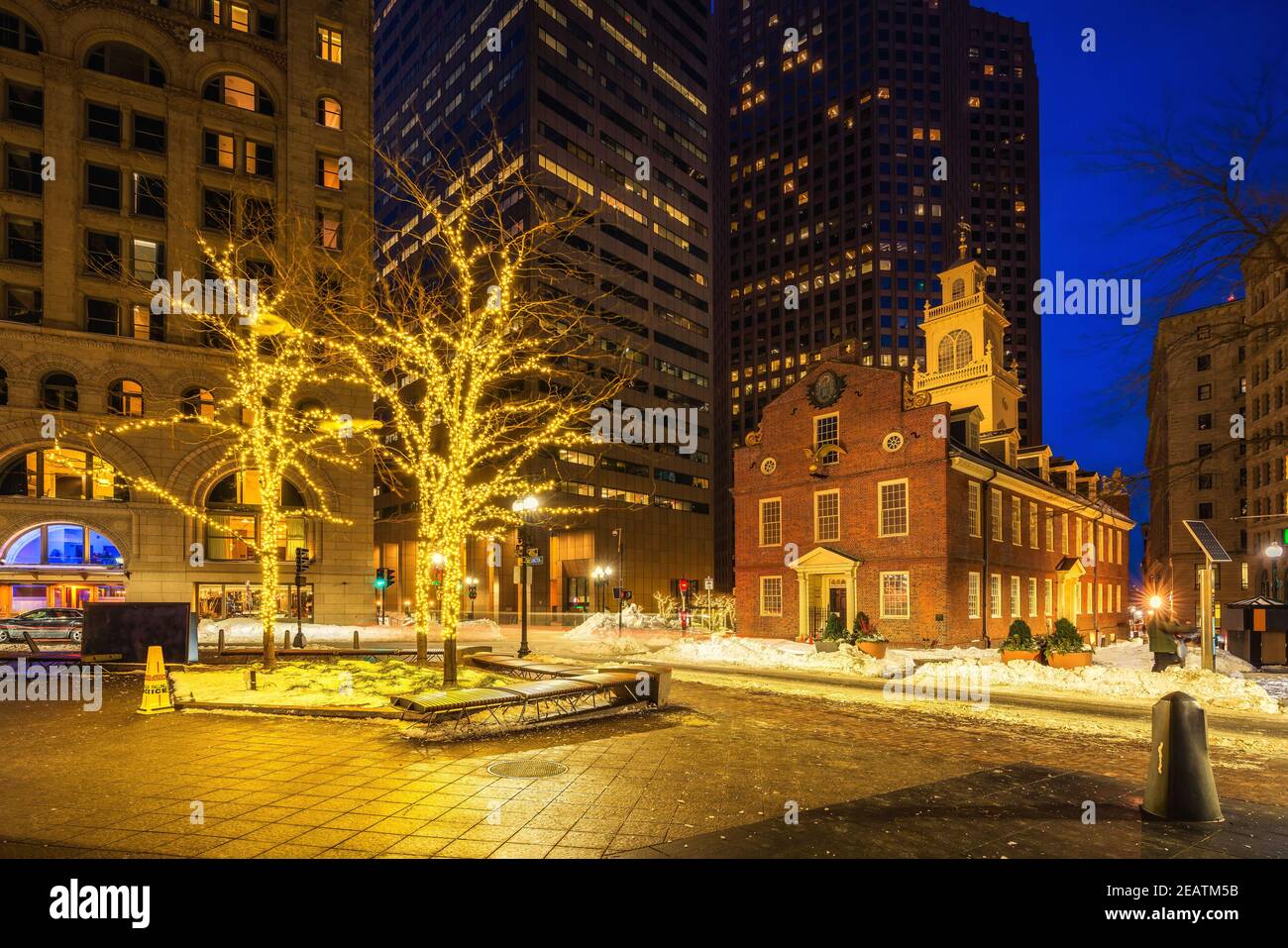 Boston dusk brick hi-res stock photography and images - Alamy
