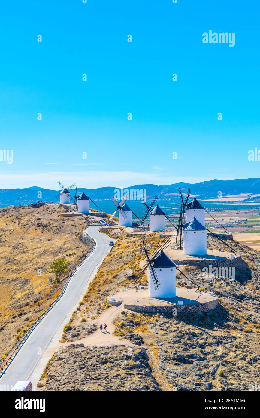 Spain wind turbine stone hi-res stock photography and images - Alamy