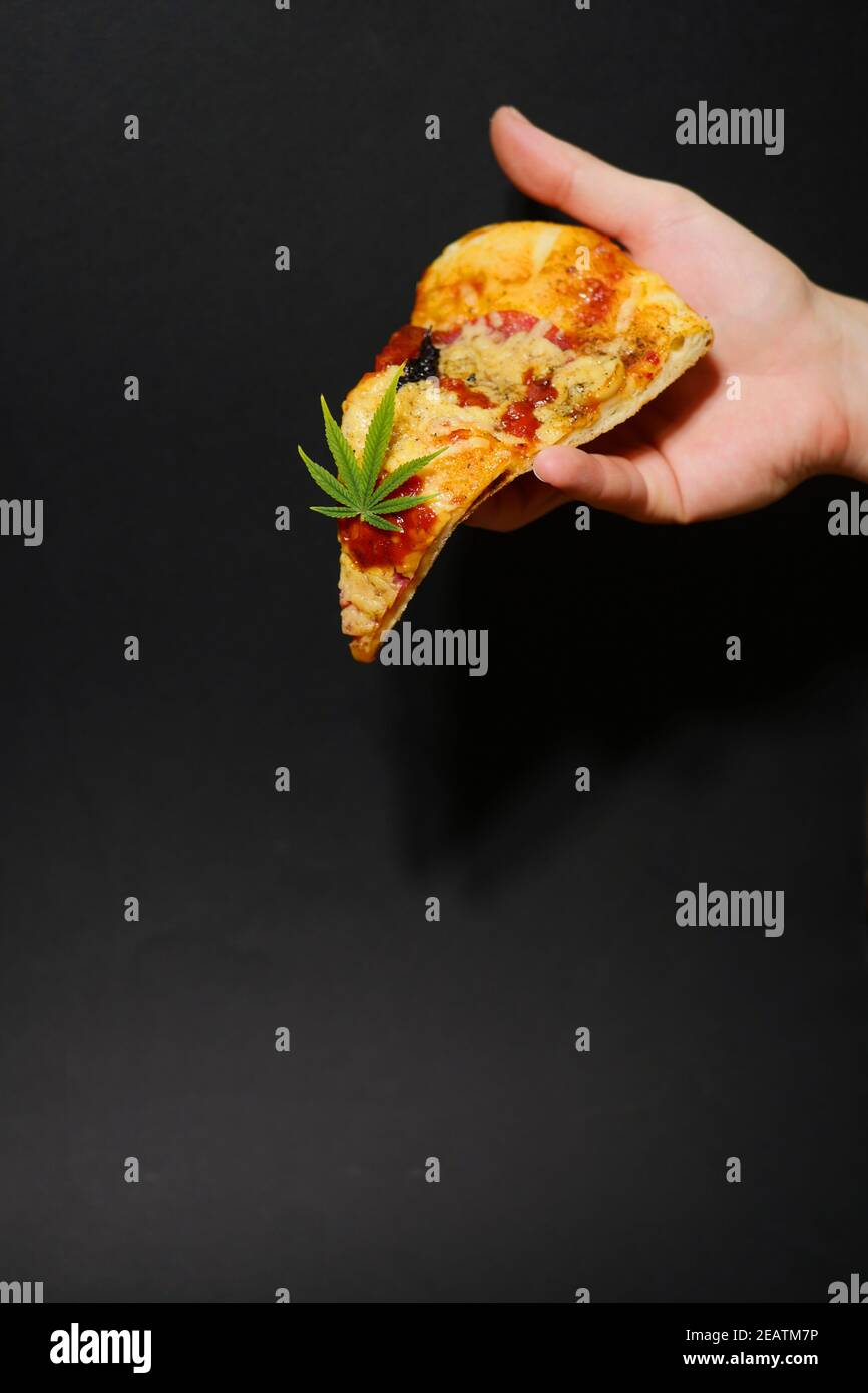 Marijuana Pizza High Resolution Stock Photography and Images - Alamy