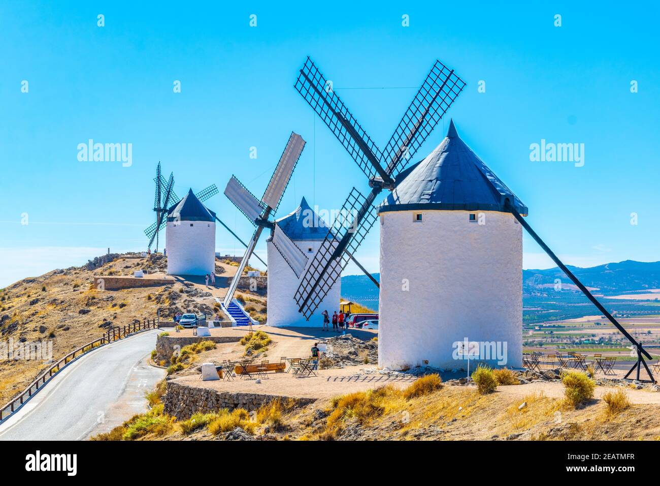 Spain wind turbine stone hi-res stock photography and images - Alamy