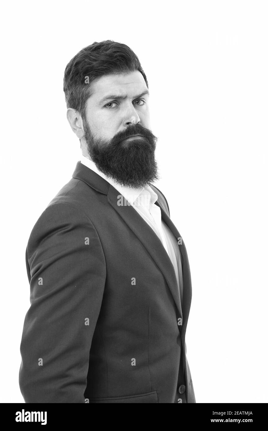 Businessman concept. Brilliant lawyer. Successful businessman well ...