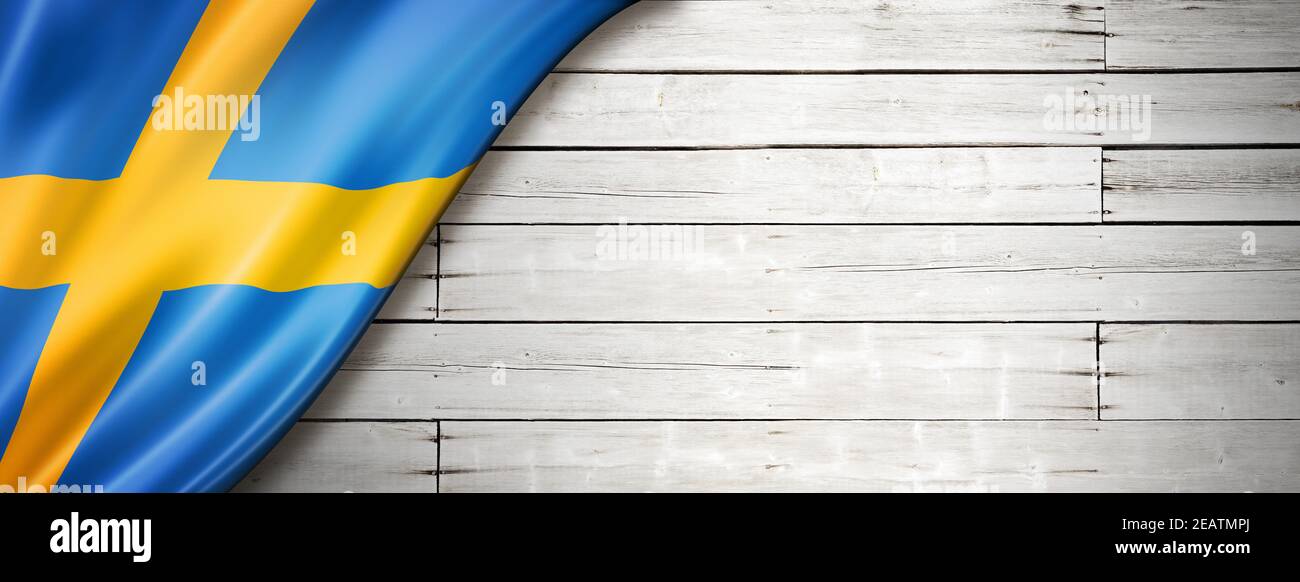 Swedish flag on old hi-res stock photography and images - Alamy