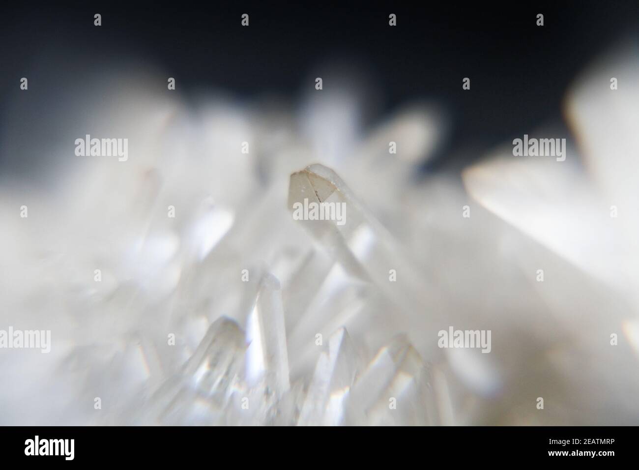 Rock crystal detail background Stock Photo - Alamy