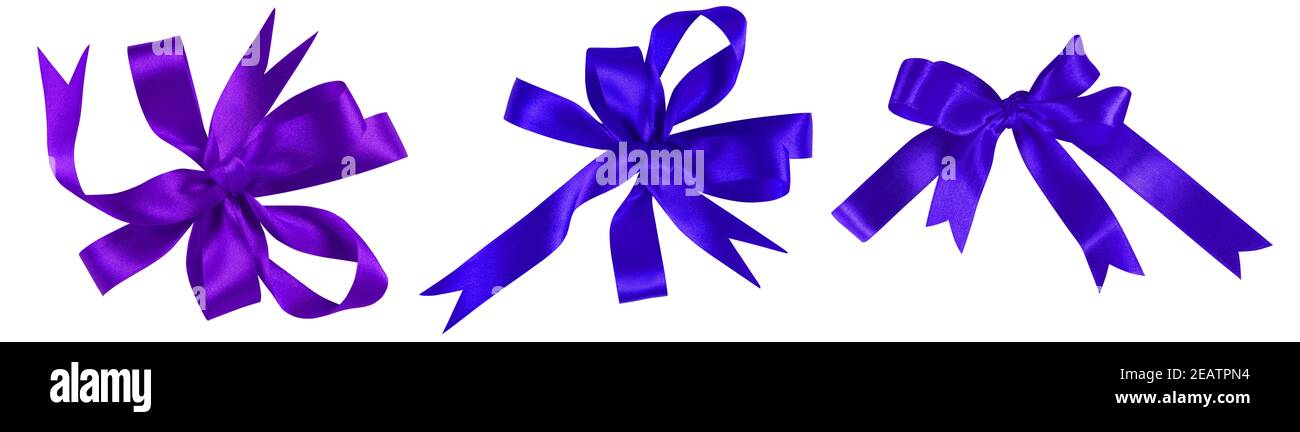 Shiny and satin ribbon. Merry christmas and happy new year greeting ...