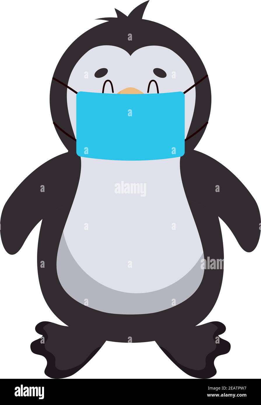 Cute Penguin Face Cartoon High Resolution Stock Photography and Images ...