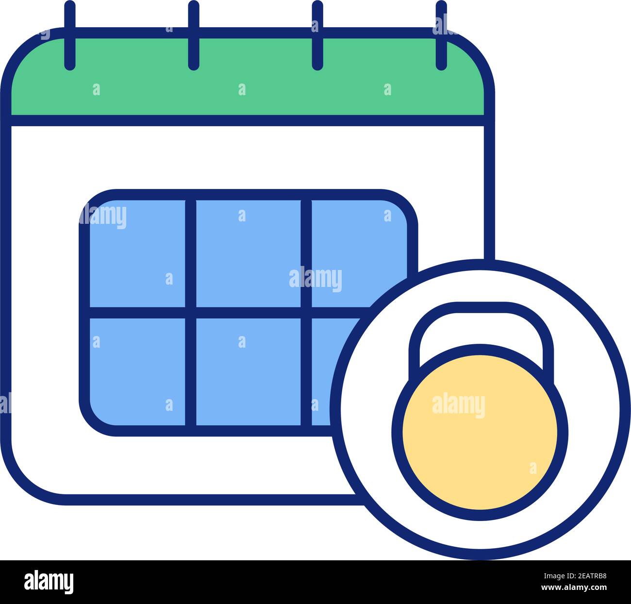 Training tracker tool RGB color icon Stock Vector Image & Art - Alamy