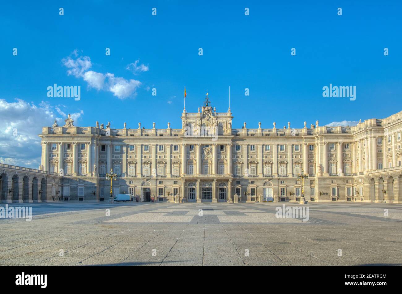 Royal Palace called Palazio Real in Madrid, Spain Stock Photo - Alamy