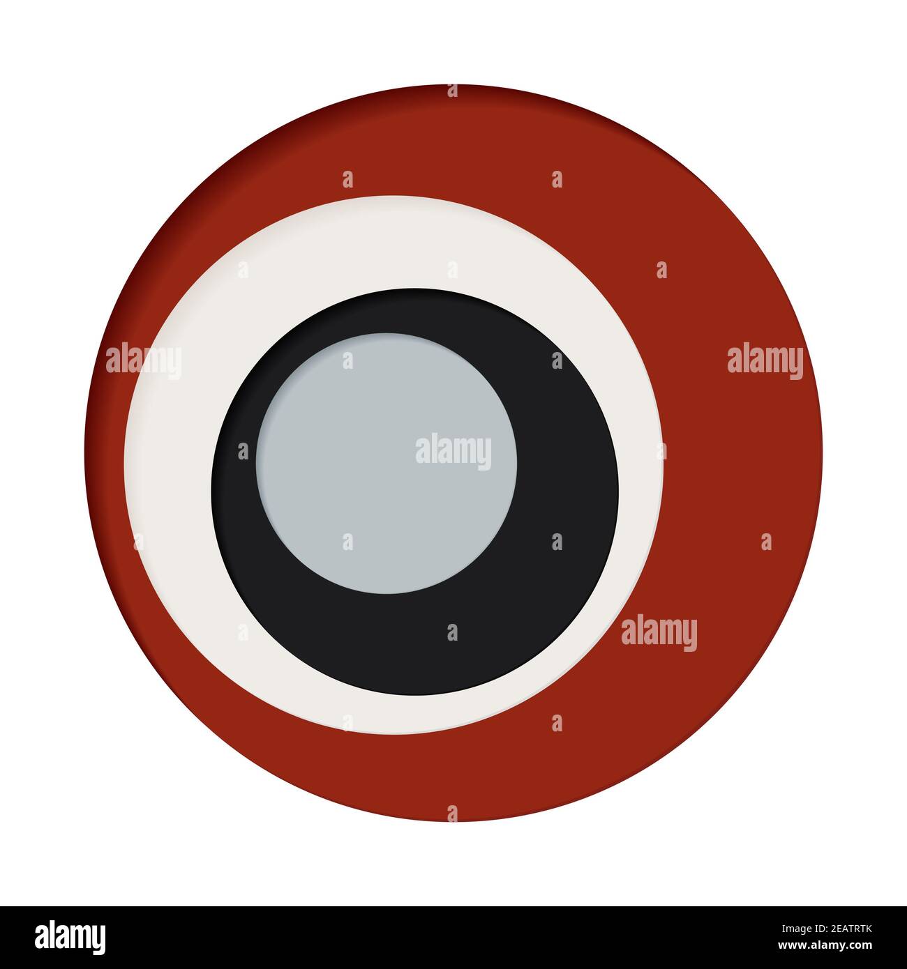 Round palette of four colors on a white background Stock Photo - Alamy