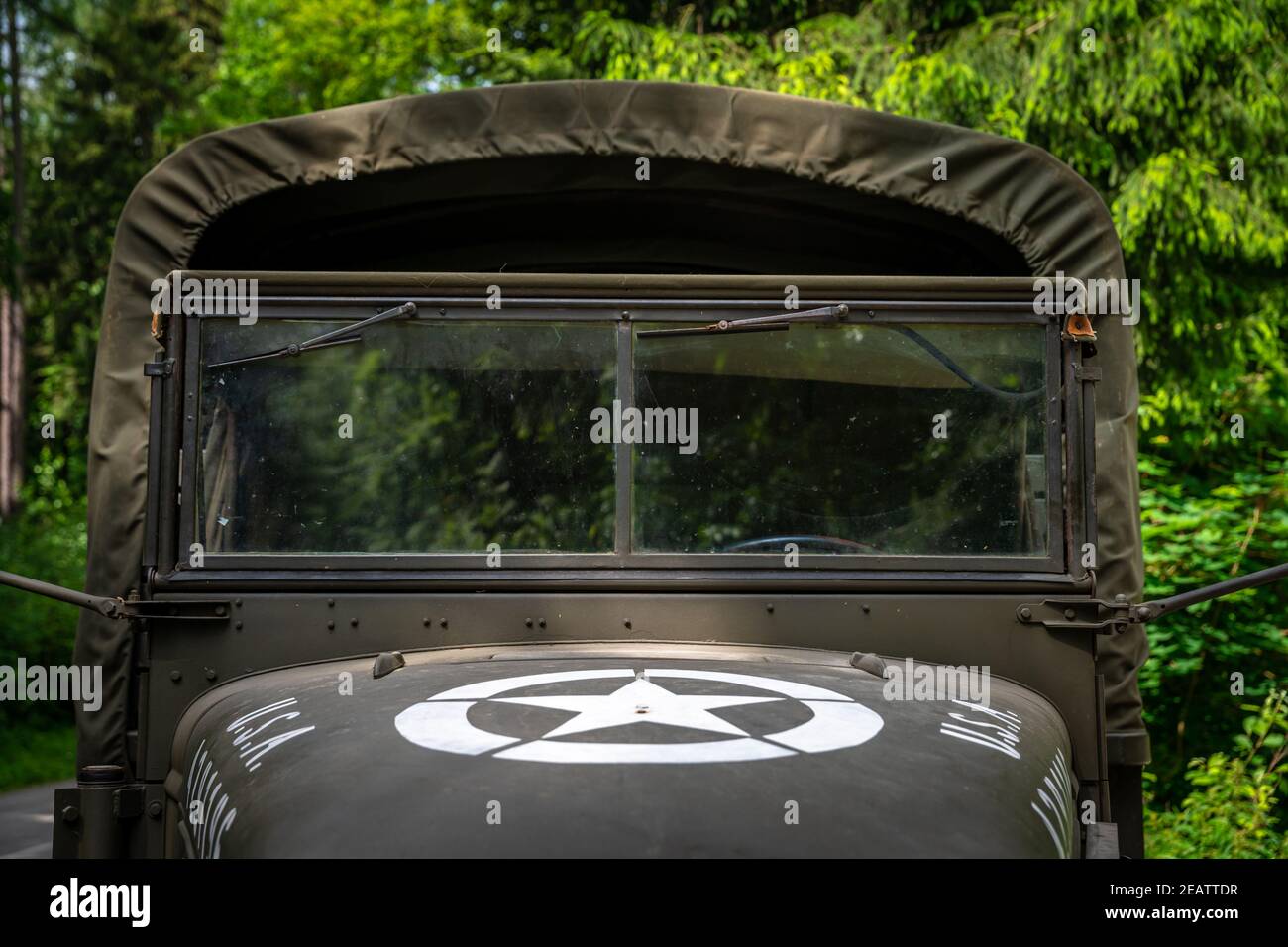Army car hi-res stock photography and images - Alamy