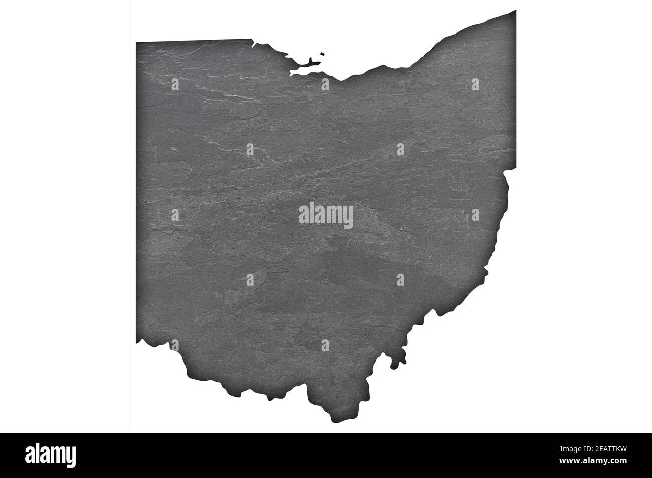 Ohio map hi-res stock photography and images - Alamy